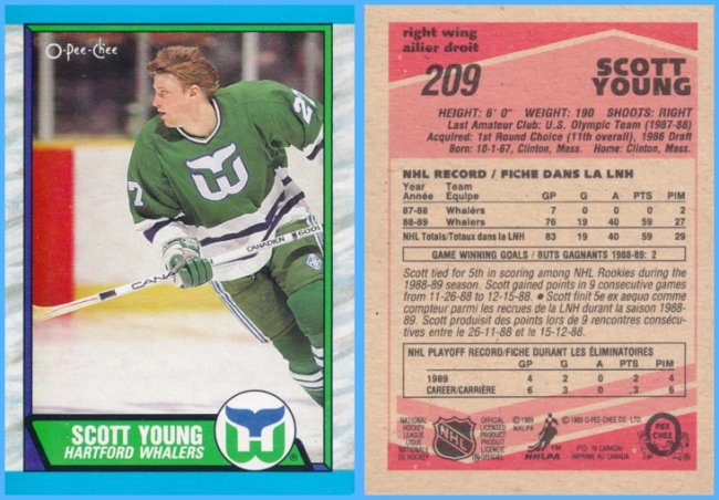 Scott Young | Hockey Card Database Wiki | Fandom