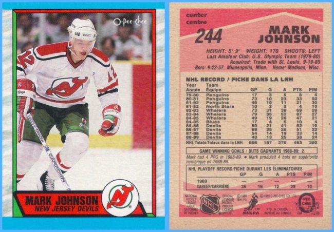 Mark Johnson | Hockey Card Database Wiki | Fandom