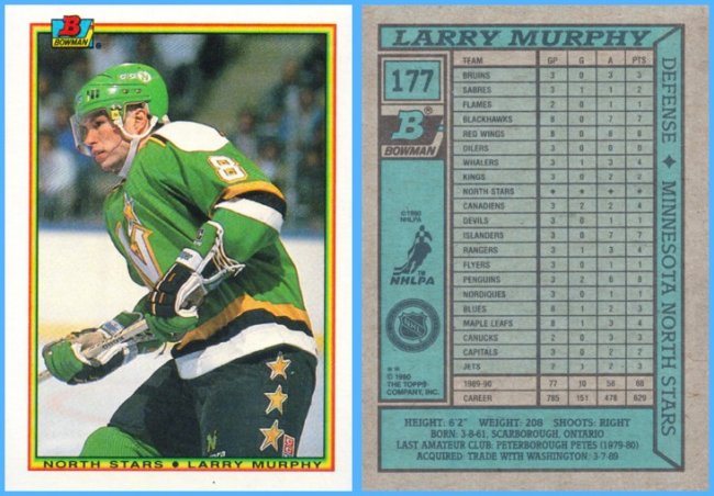 Larry Murphy | Hockey Card Database Wiki | Fandom