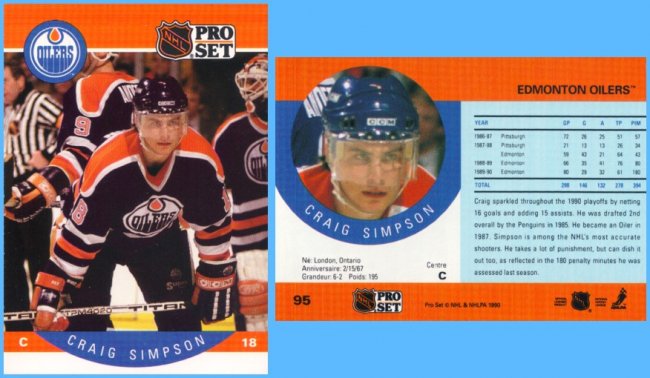 Craig Simpson | Hockey Card Database Wiki | Fandom